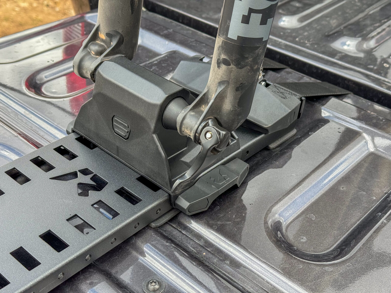 More than a Bike Rack: Railias Tailgate Rack System Doubles as Tailgate ...