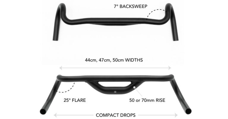 Redshift Sports New Top Shelf Riser Drop Bar: Where BMX Meets Gravel ...