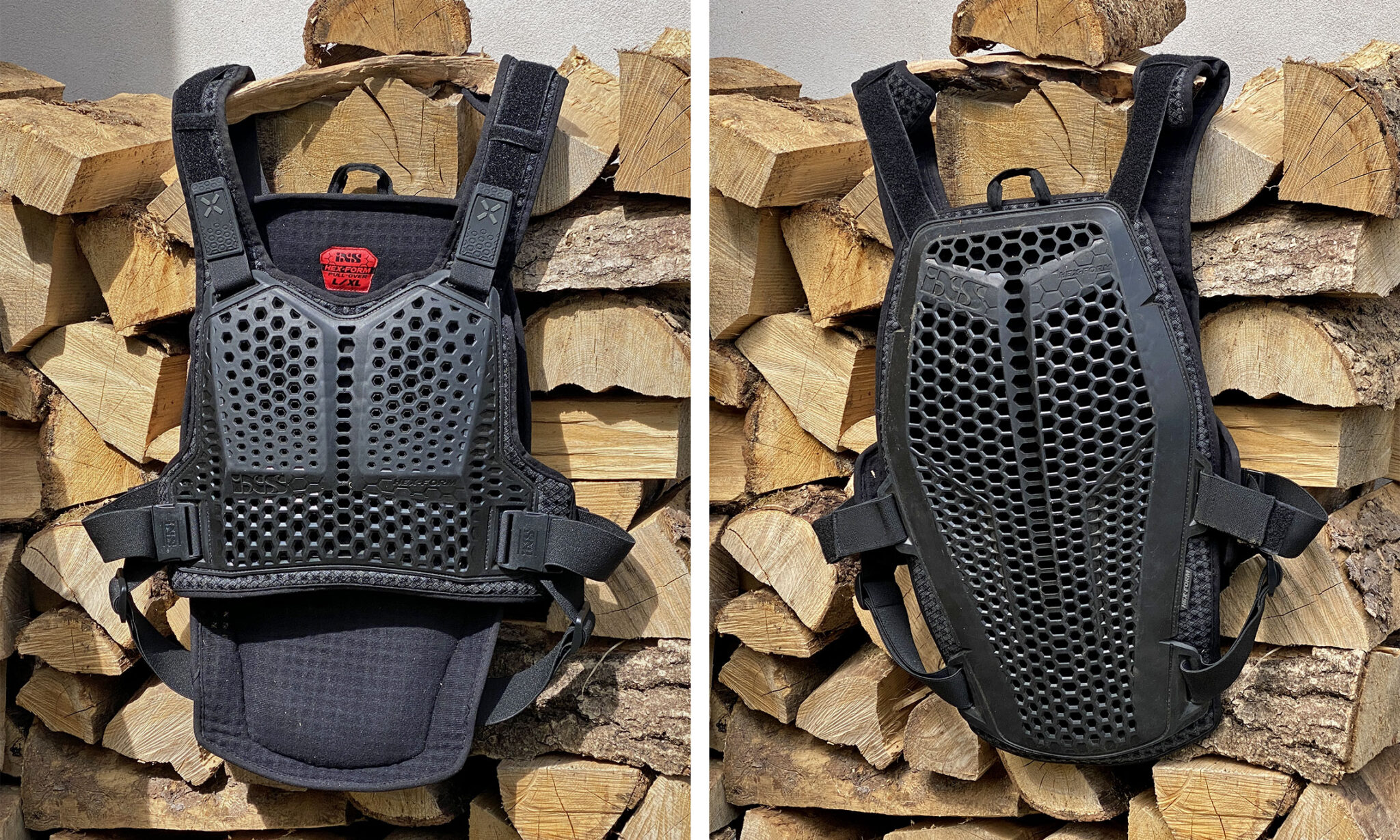 iXS Hex Pull-Over Easily Slips Lightweight Chest & Back Protection On ...