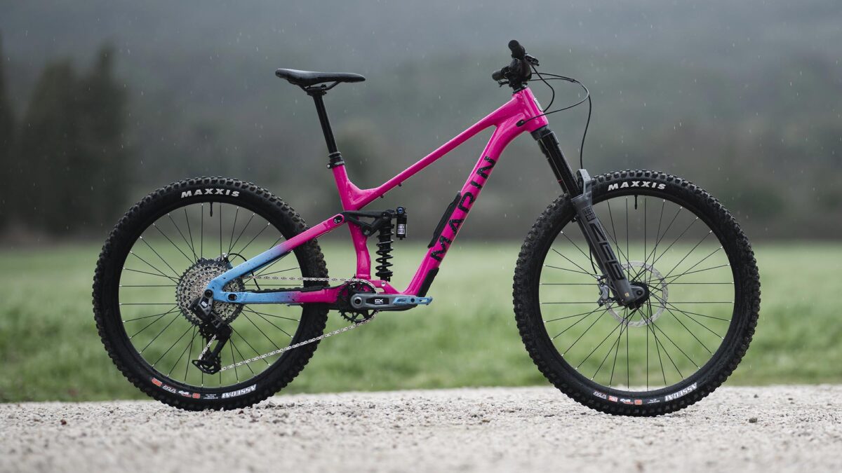 Marin Alpine Trail Reshapes All-New, Super Adjustable 160mm Alloy Enduro Bike: 1st Ride - Bikerumor