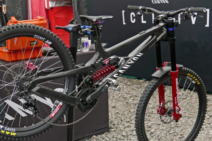 Next-Gen Canyon Sender CFR Prototype DH Bike Gets High-Pivot, Adds KIS ...