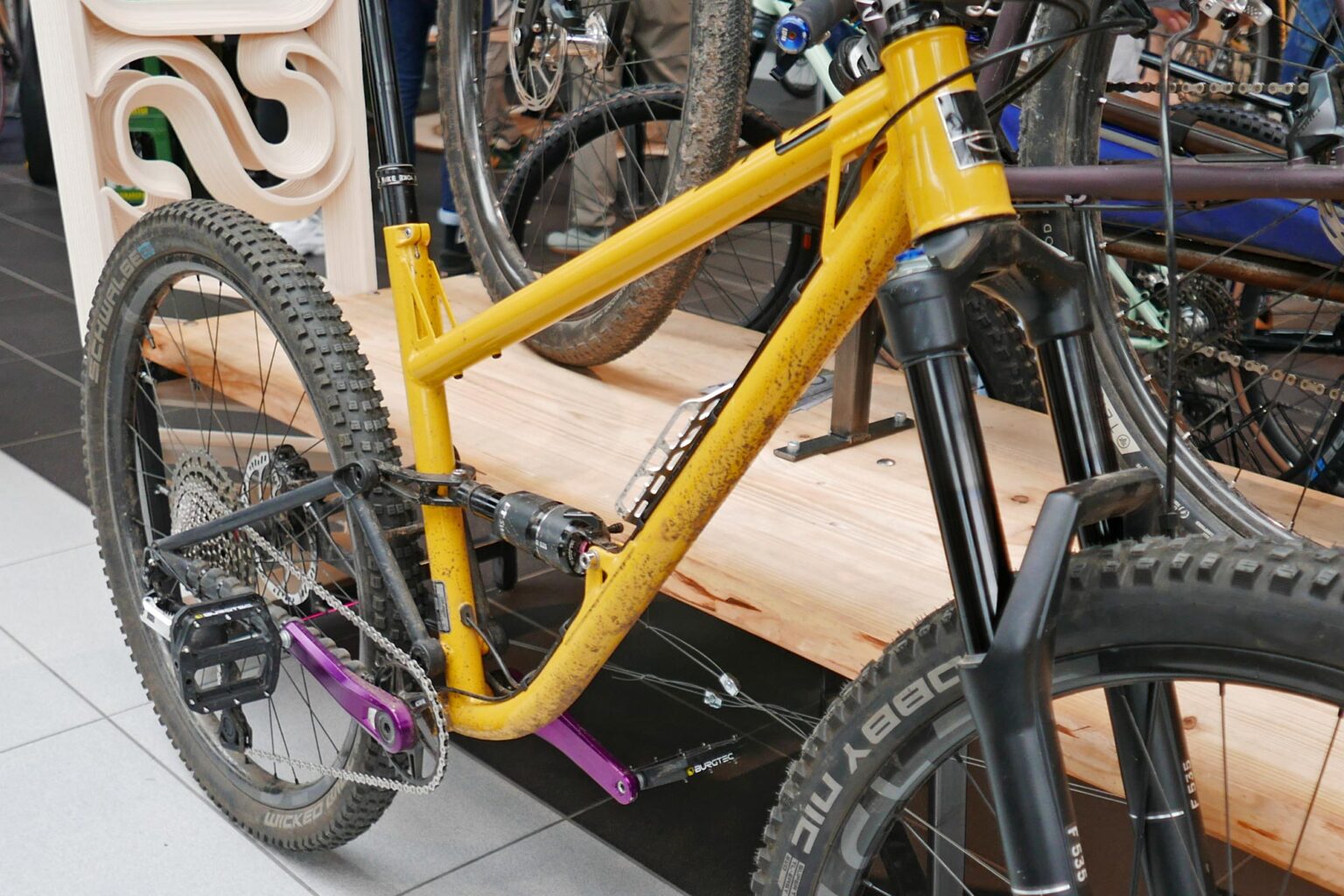 Sour Cowboy Cookie & Double Choc: 2 Steel SRD Full-Suspension Bikes ...