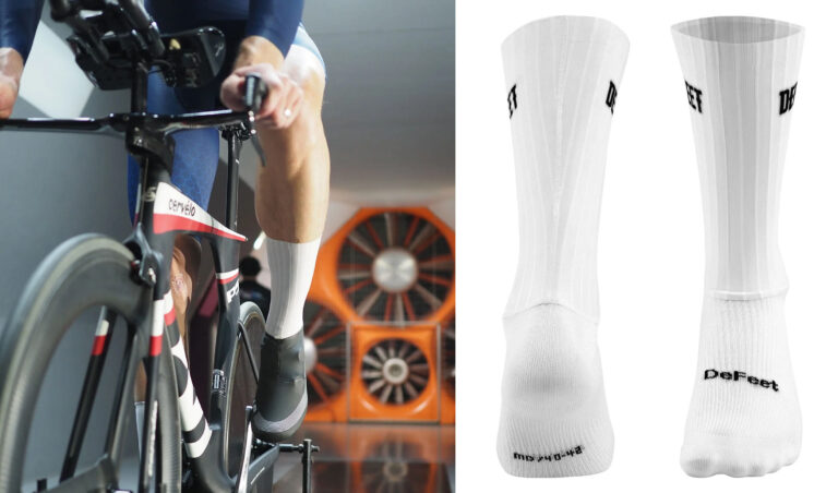 DeFeet Evo Jet are now the Fastest Aero Cycling Socks - Bikerumor