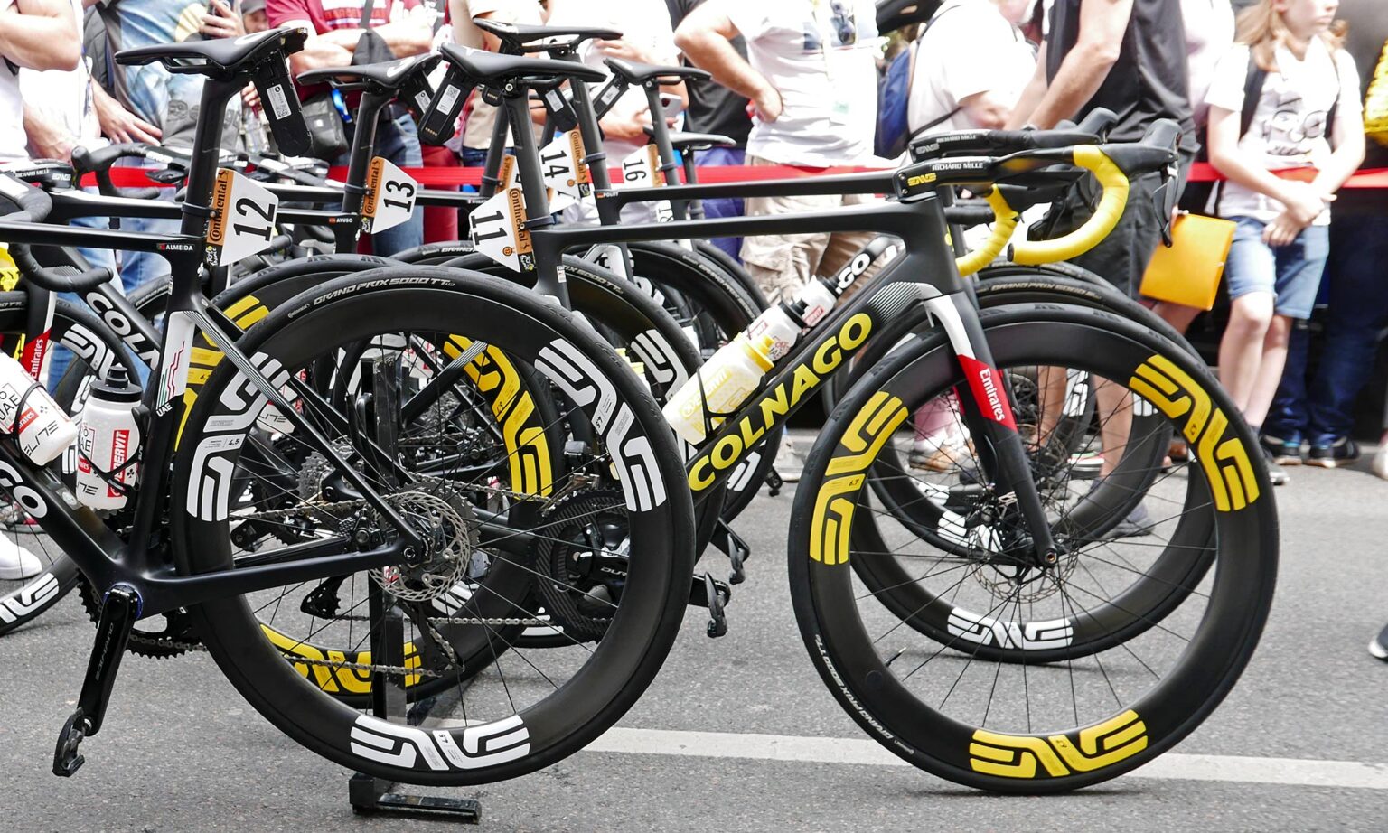 Tadej Pogačar Tour-winning Colnago V4Rs Road Bike Gets Nice Yellow ...