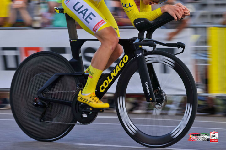 Pogačar's Colnago TT1 Bike, a Winged Prologo Saddle, Prototype Post, Wheel, Bars & More! - Bikerumor