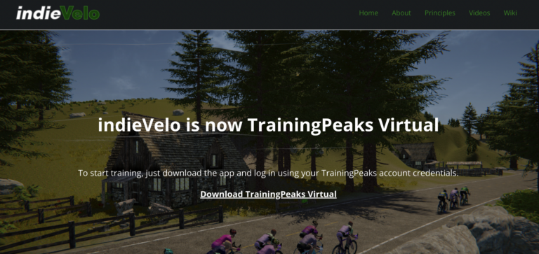 IndieVelo Is Now TrainingPeaks Virtual and Free Till March 2025 - Bikerumor