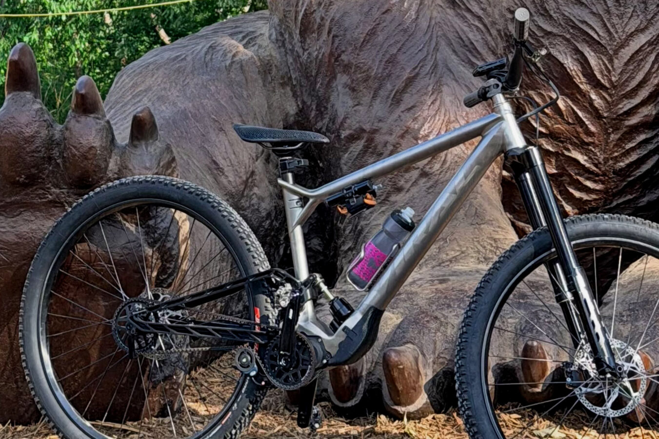 Viral Optimist - Bentonville's Titanium Belt-Drive, Gearbox Trail Bike ...